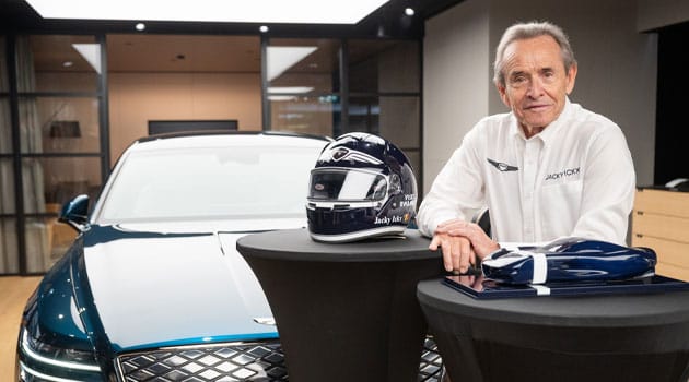Driving the future: GENESIS partners with racing legend Jacky Ickx