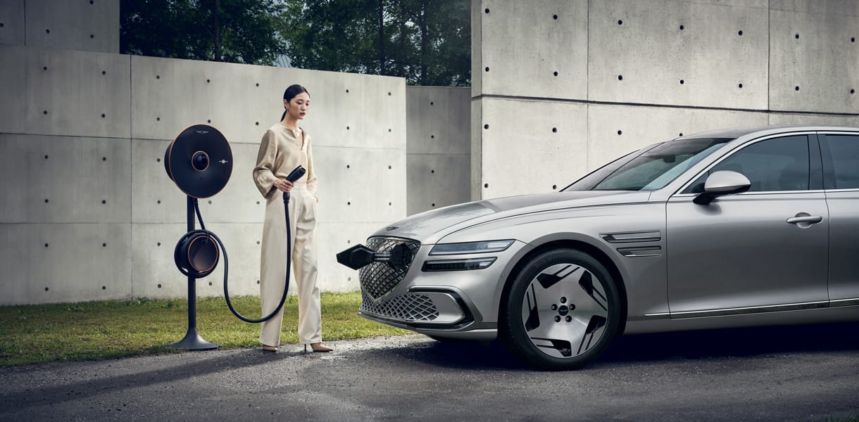 GENESIS Electrified G80 - EV Charging | Genesis Australia