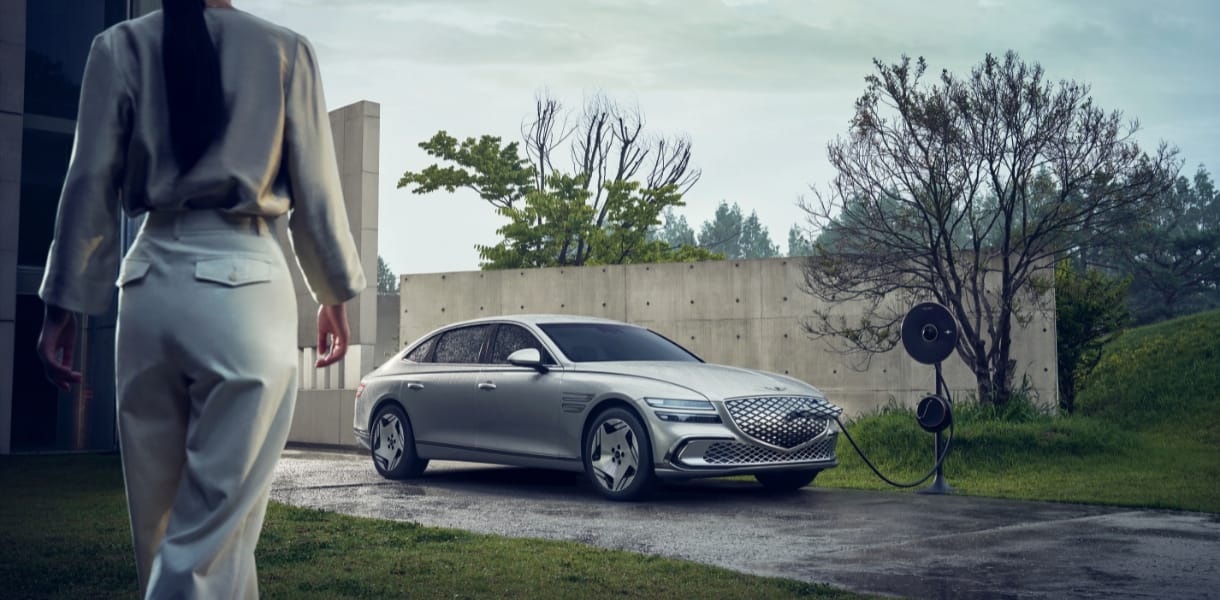 GENESIS Electrified G80 - EV Charging | Genesis Australia