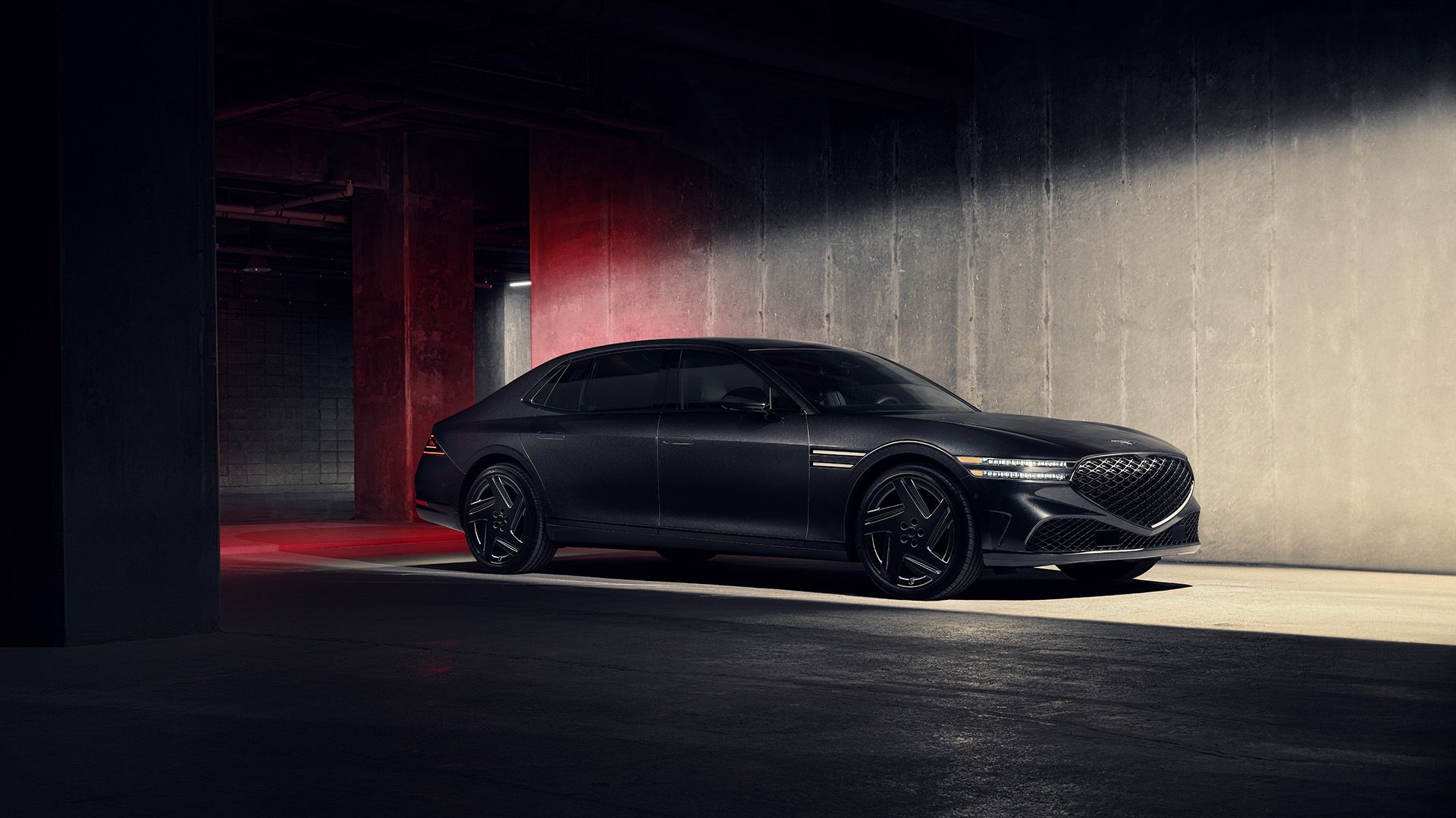 2026 Genesis G90 Black - New Full-size Luxury Sedan | Genesis Canada