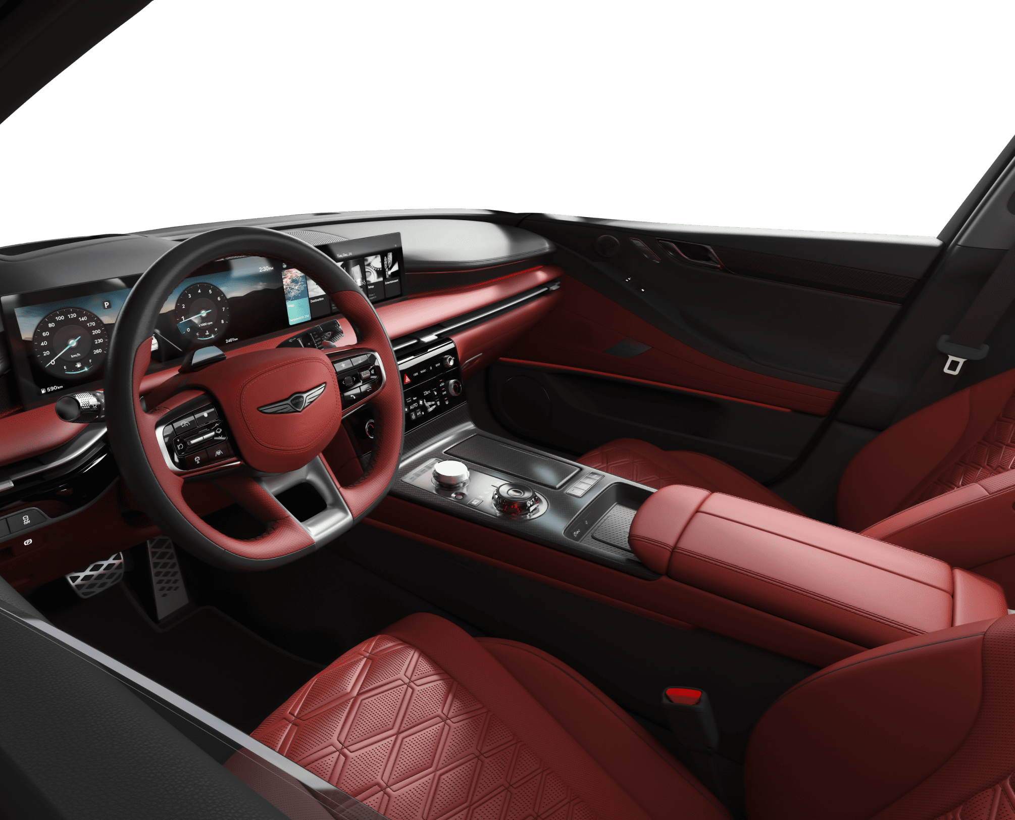 제네시스 G80 - 대담하고 우아한 럭셔리 세단 | 제네시스