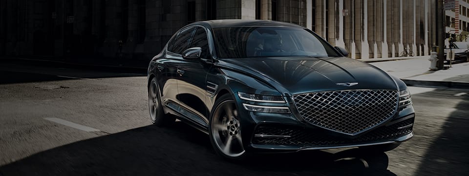 GENESIS G80 - New Luxury Midsize Sedan | GENESIS Saudi Arabia - Riyadh