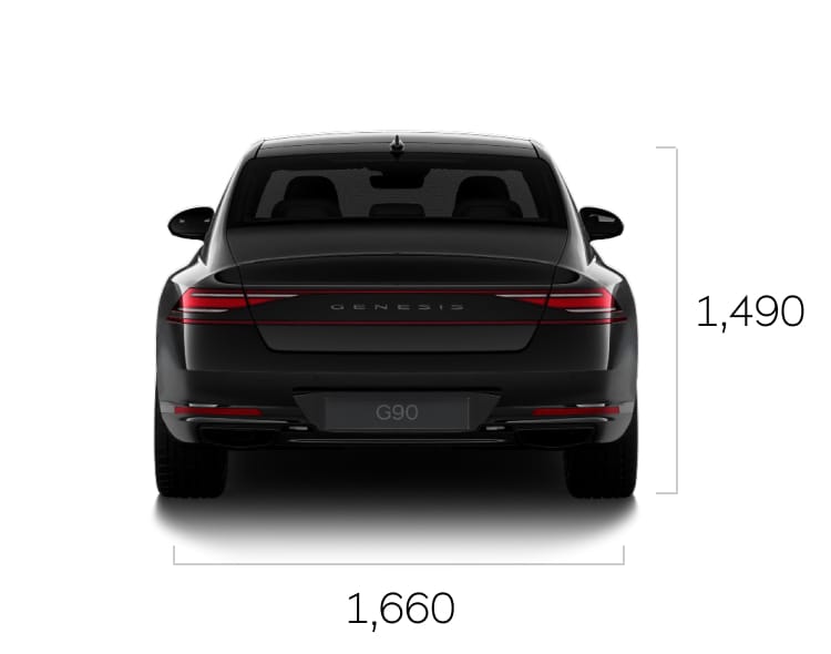 GENESIS G90 Long Wheel Base Black - Luxury SEDAN | GENESIS | GENESIS