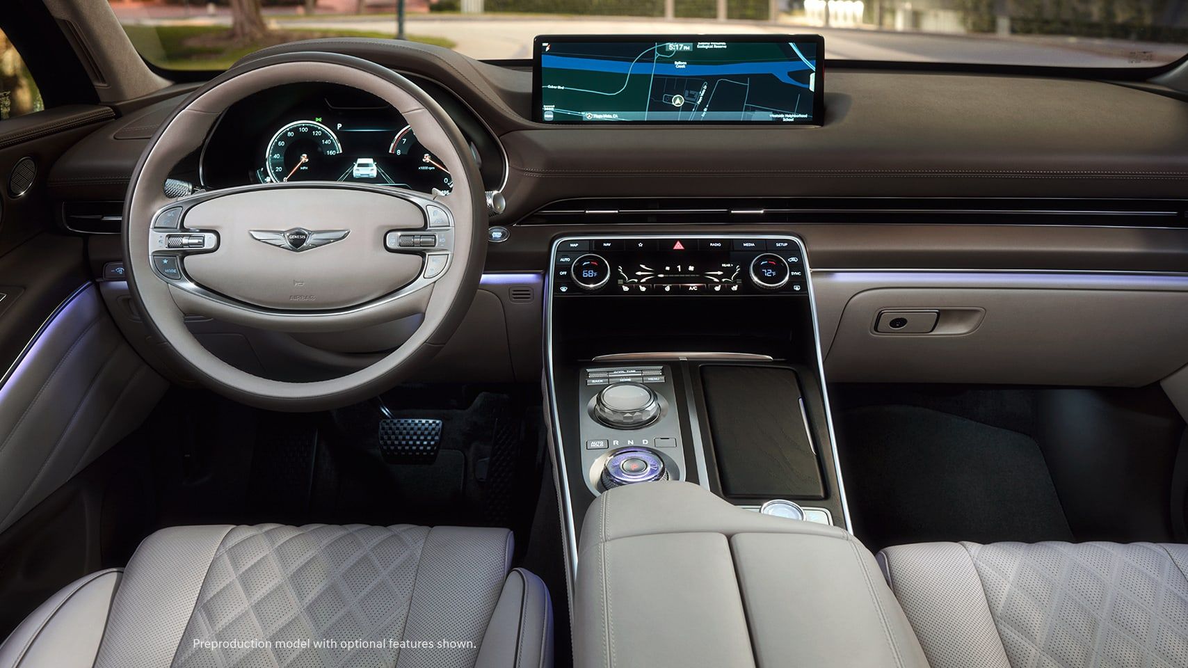 Genesis Gv80 Interior